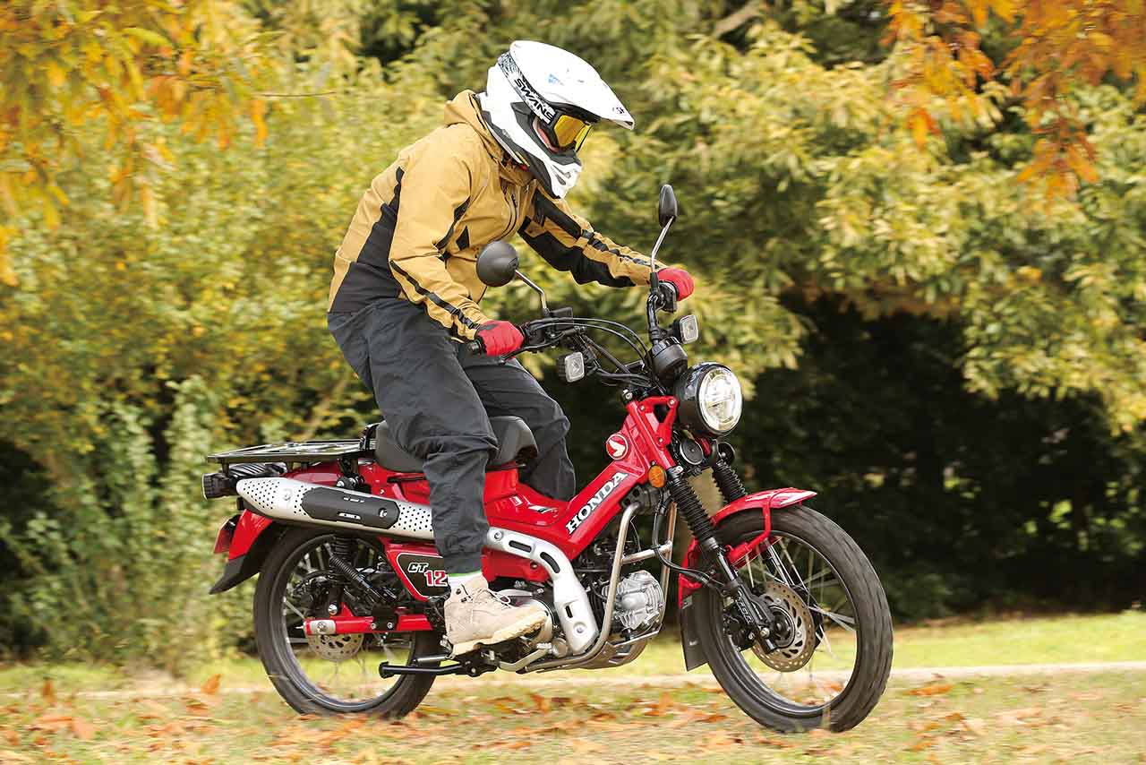 地上高含めて使い勝手はそのままに 〝腰アリ〟ハンターカブになる!! - BikeJIN WEB
