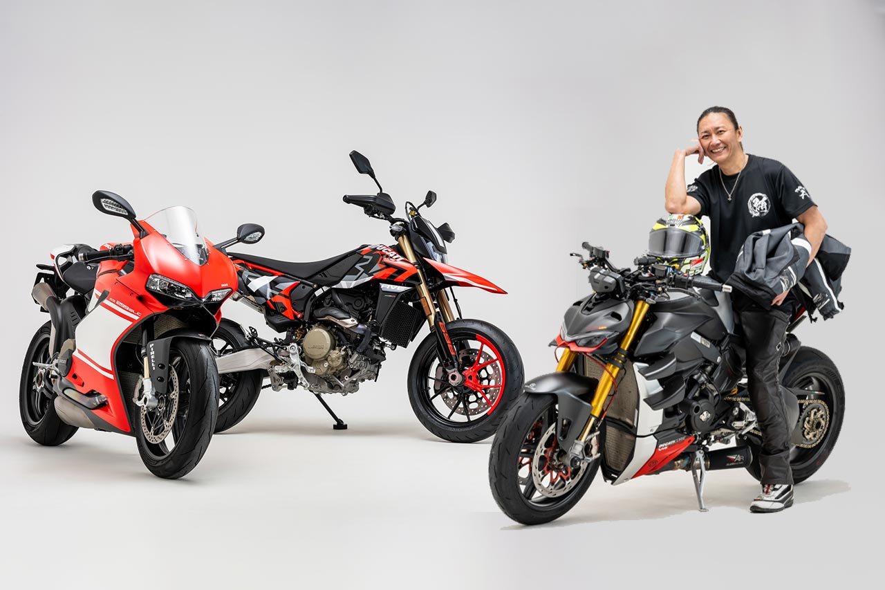 【モトコルセ｜好きだから、こだわりたい】ドゥカティらしい高揚感は一度はまったら抜けられない【大塚智史さん】 - BikeJIN WEB