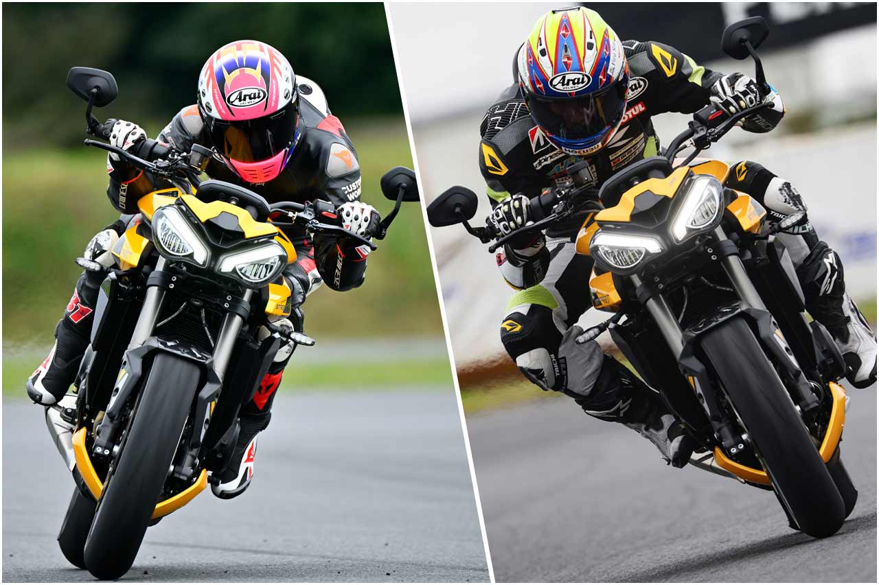 【トライアンフ STREET TRIPLE 765RS】原田哲也&青木宣篤が見た至高のライディングプレジャー - BikeJIN WEB